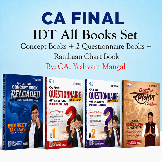 CA Final Books – By Yashvant Mangal
