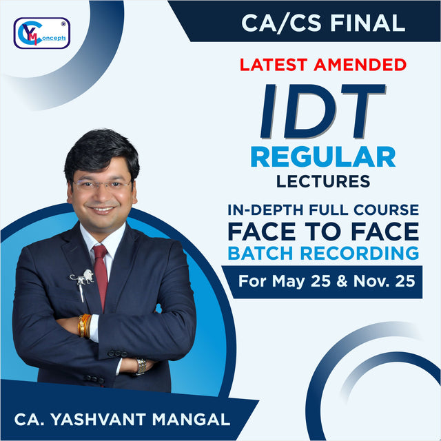 CA Yashvant Mangal – By Yashvant Mangal