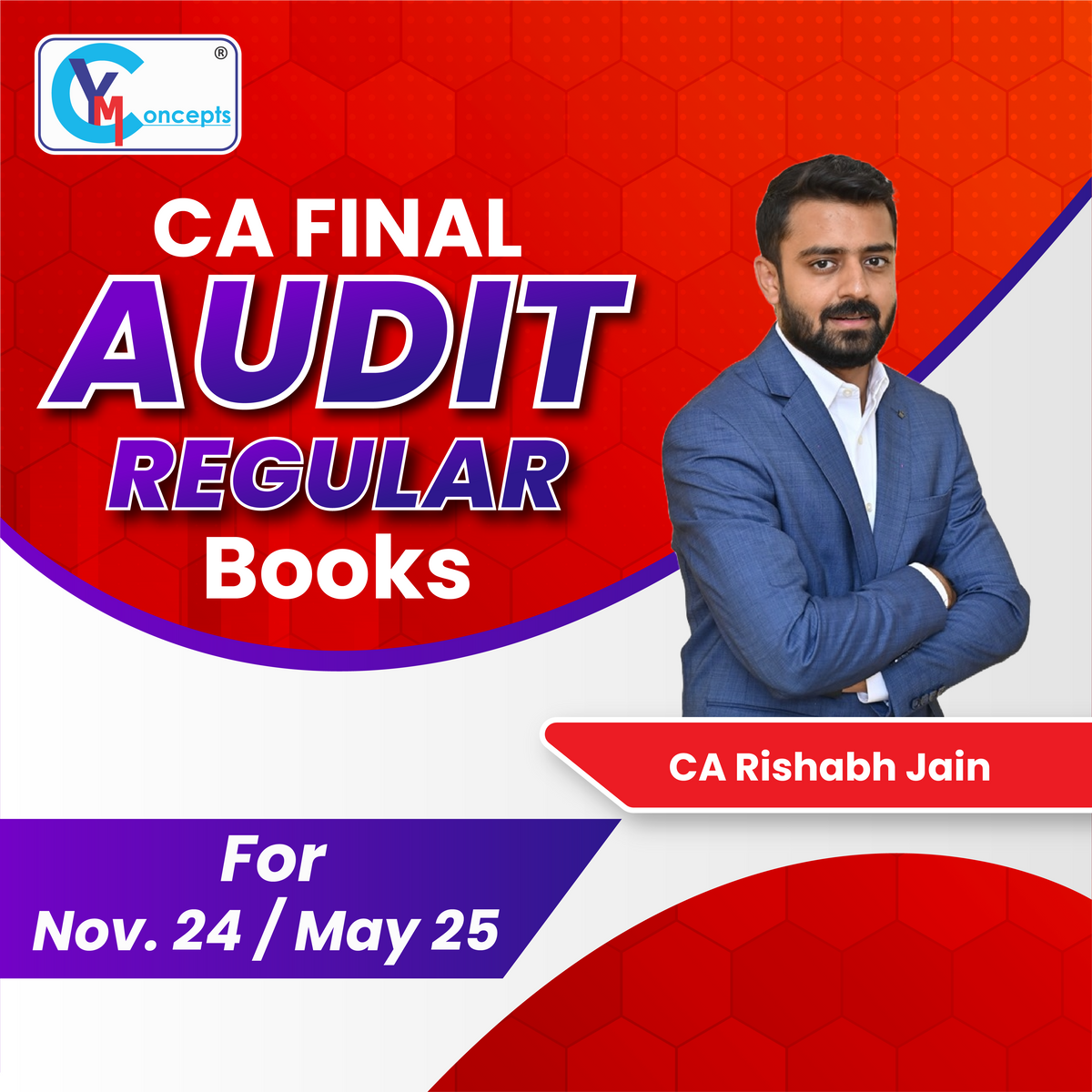 CA FINAL AUDIT REGULAR NEW SYLLABUS BOOKS BY CA RISHABH JAIN – Ym Concepts