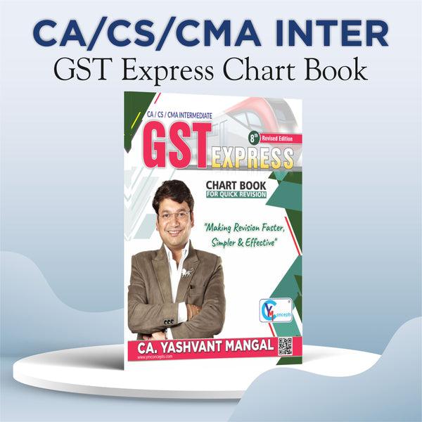 CA Intermediate GST Express Chart Book - Full GST Quick Revision – By ...